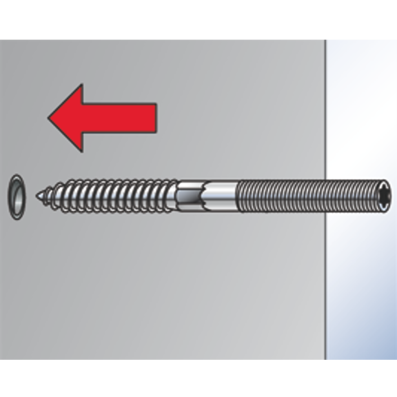 Fischer Stockschraube M10x120 STST Torx T25 | www.rosa-moser.at